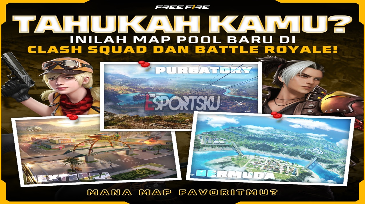 Apa Itu Map Pool di Mode Free Fire (FF)? – Esportsku