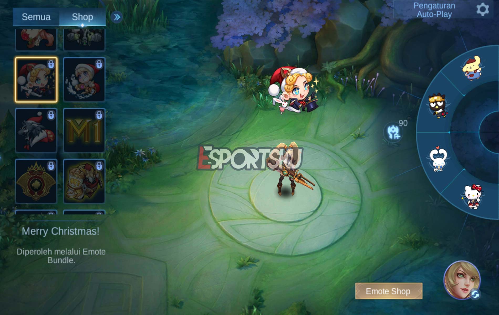 Cara Dapatkan Battle Emote Merry Christmas Mobile Legends (ML) – Esportsku