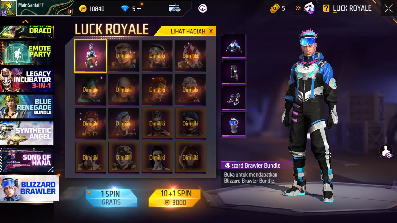 5 Gold Royale Free Fire (FF) Terbaru 2023 – Esportsku