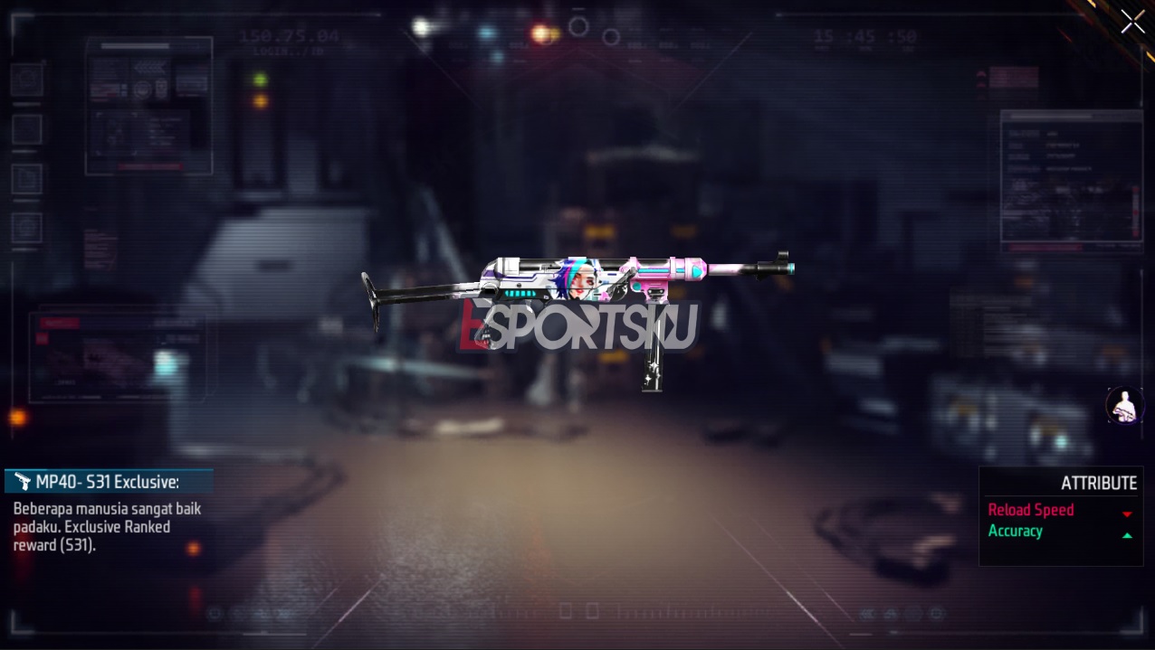 Cara Dapatkan Skin MP40 Special A124 Free Fire (FF) – Esportsku