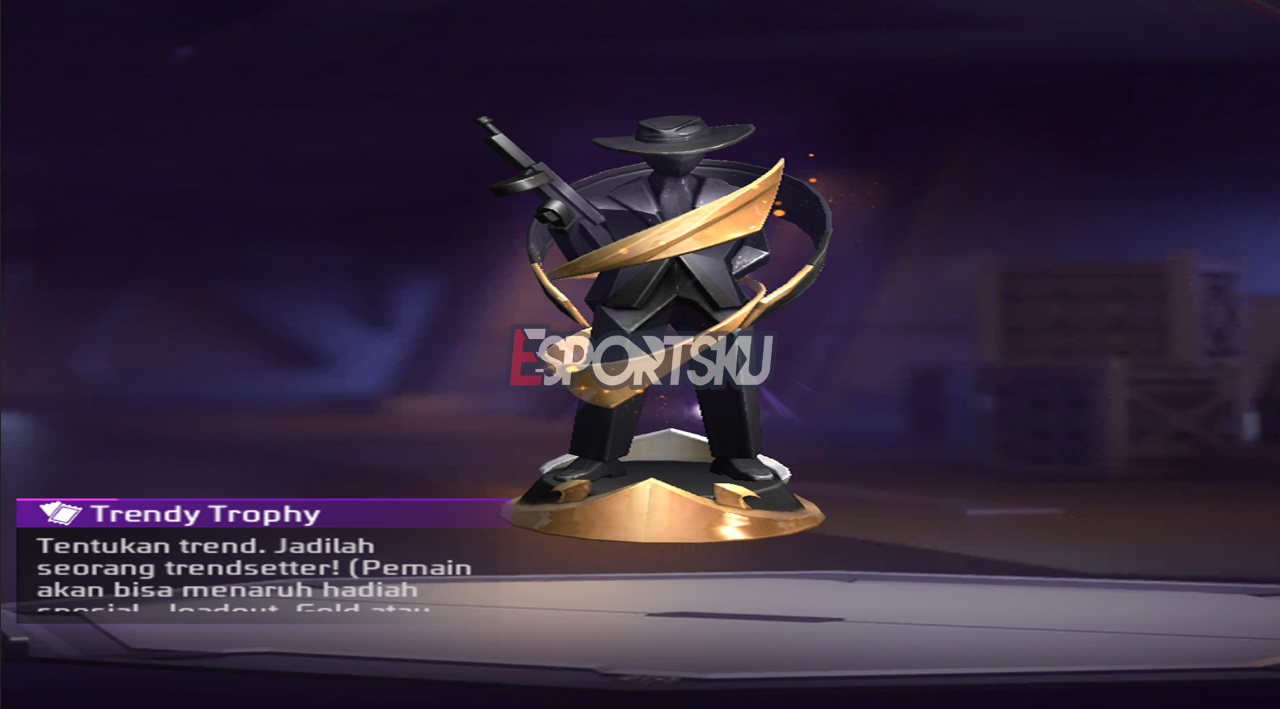 Cara Dapatkan Statue Trendy Trophy Free Fire (FF) – Esportsku