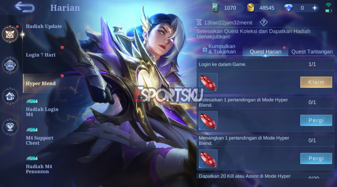 Cara Dapatkan Token Sakura Umbrella Mobile Legends (ML) – Esportsku