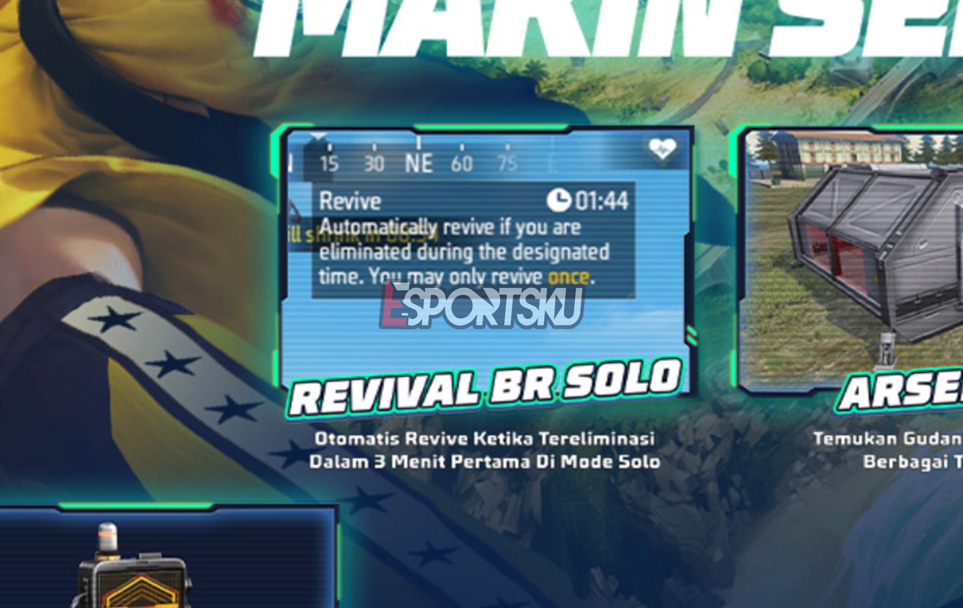 Cara Menggunakan Revival BR Solo Free Fire (FF) – Esportsku