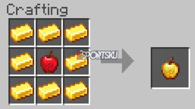 Fungsi dan Cara Membuat Golden Apple Minecraft – Esportsku