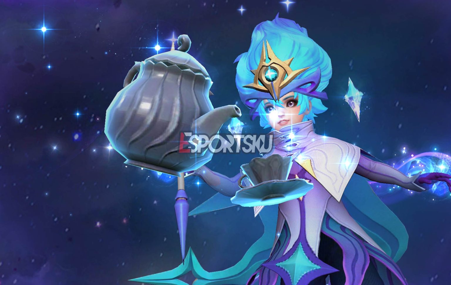 Tampilan Skin Collector Harley Dream Caster Mobile Legends (ML) – Esportsku