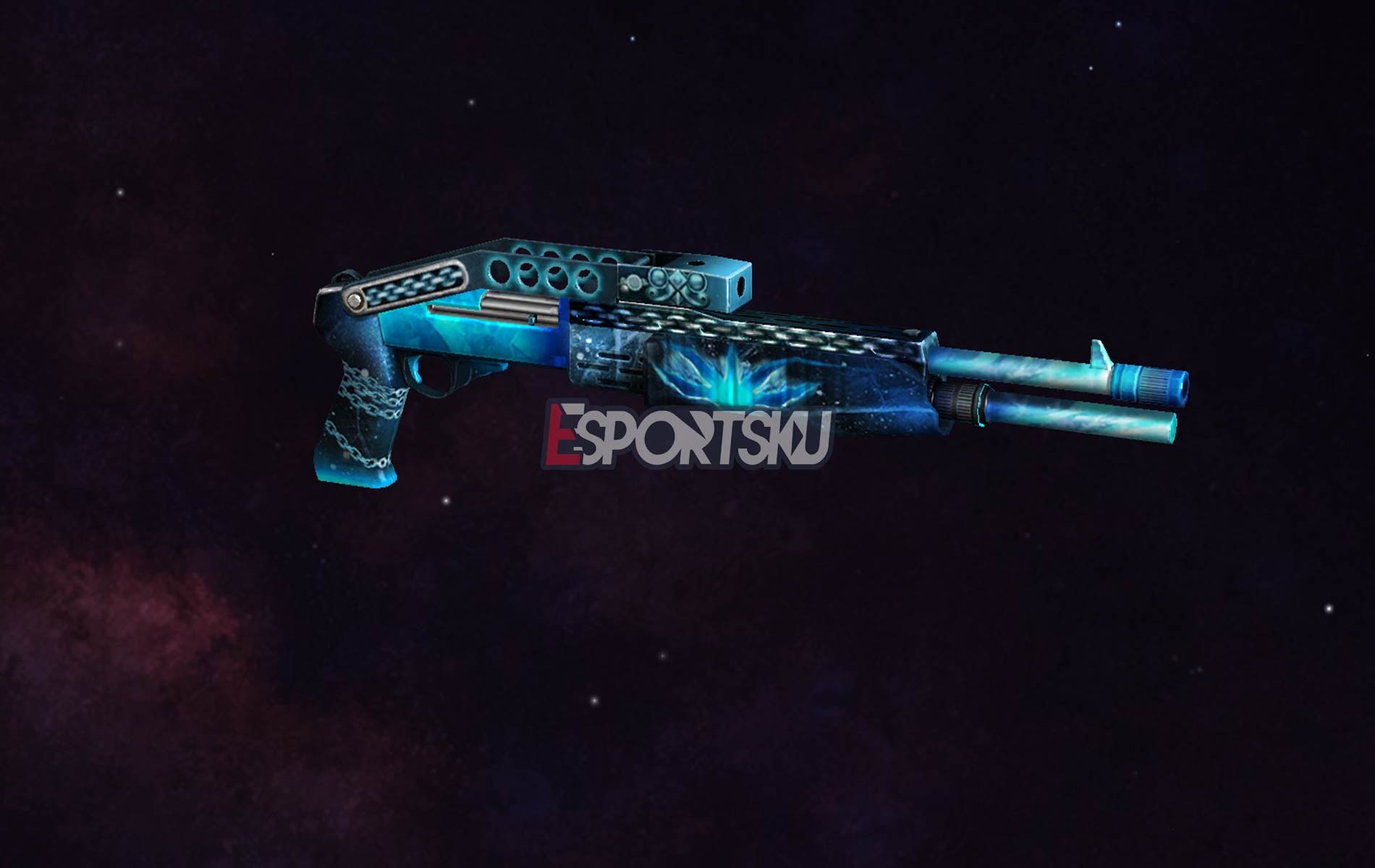 Harga Skin Spas12 Cosmic Teleportia Epic Free Fire (FF) – Esportsku