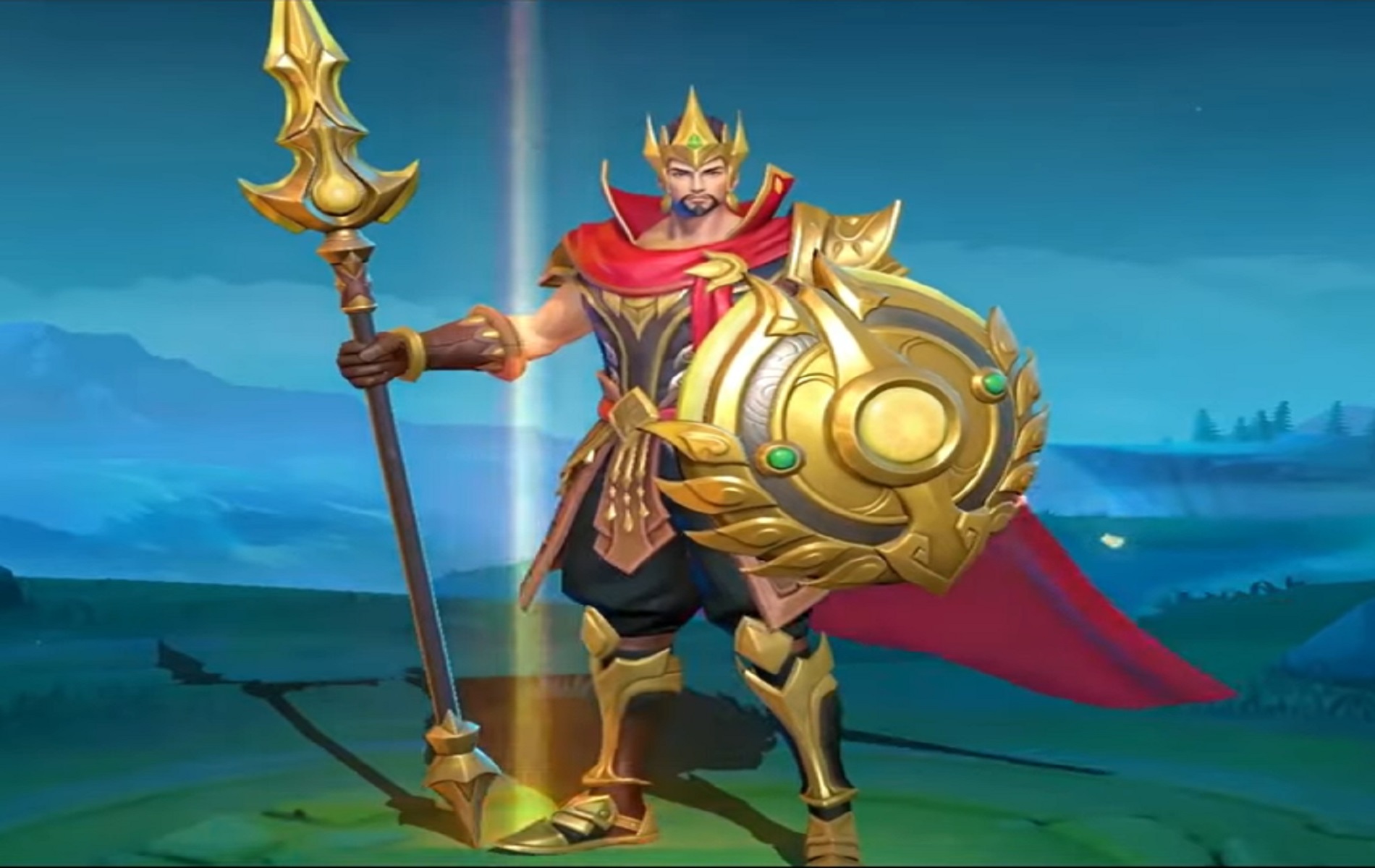 Skin Collector Minsitthar Flaming Red Lion Mobile Legends (ML) – Esportsku