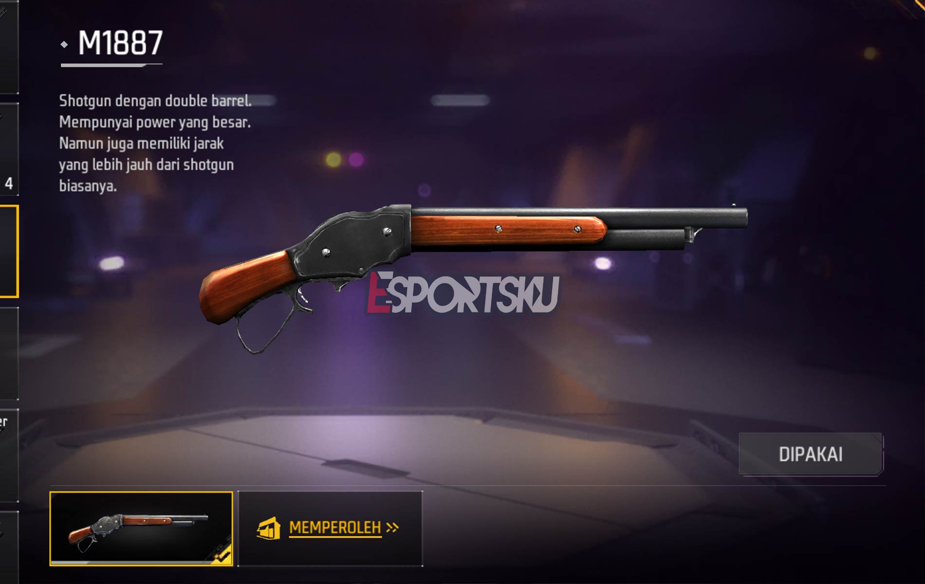 Senjata M1887 FF Catat Rekor Kill Count di 2022! – Esportsku