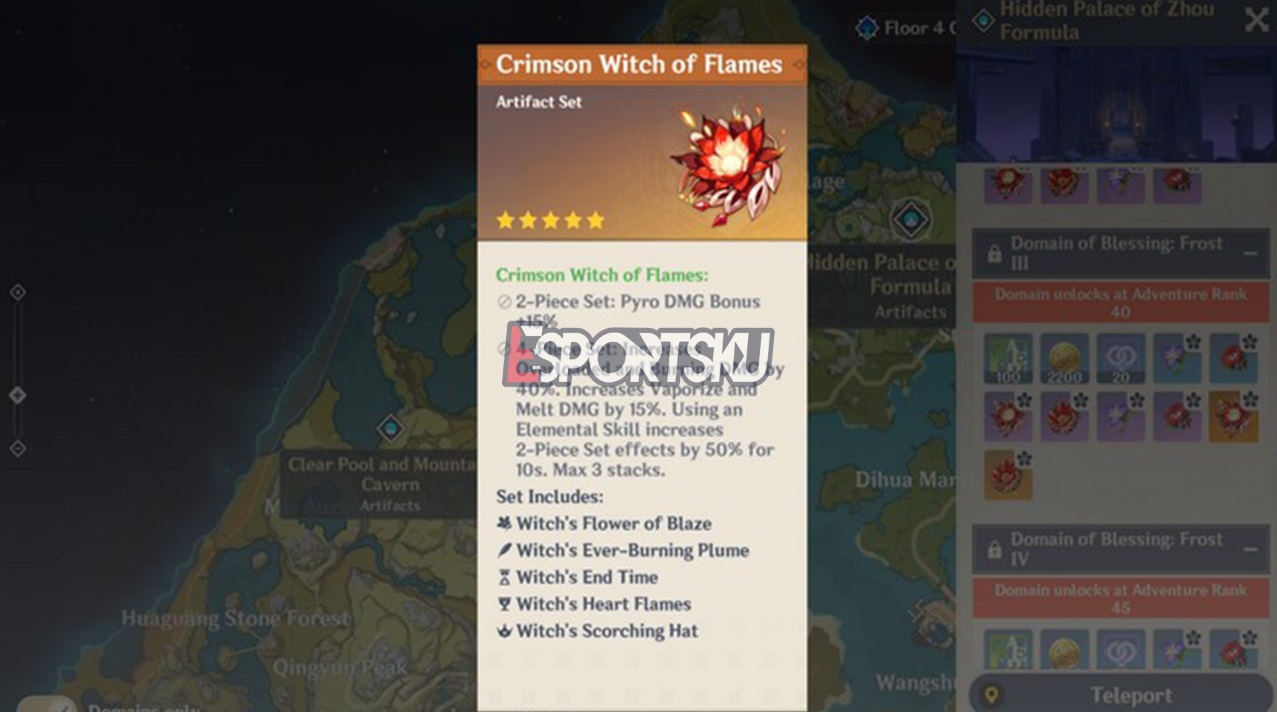 Burgeon Genshin Impact : Penjelasan, Set Artefak dan Tim Terbaik ...