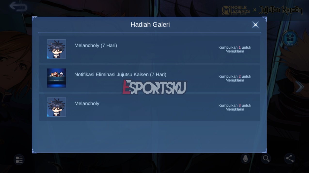 How to Get Battle Emote Megumi Mobile Legends (ML) - Esports