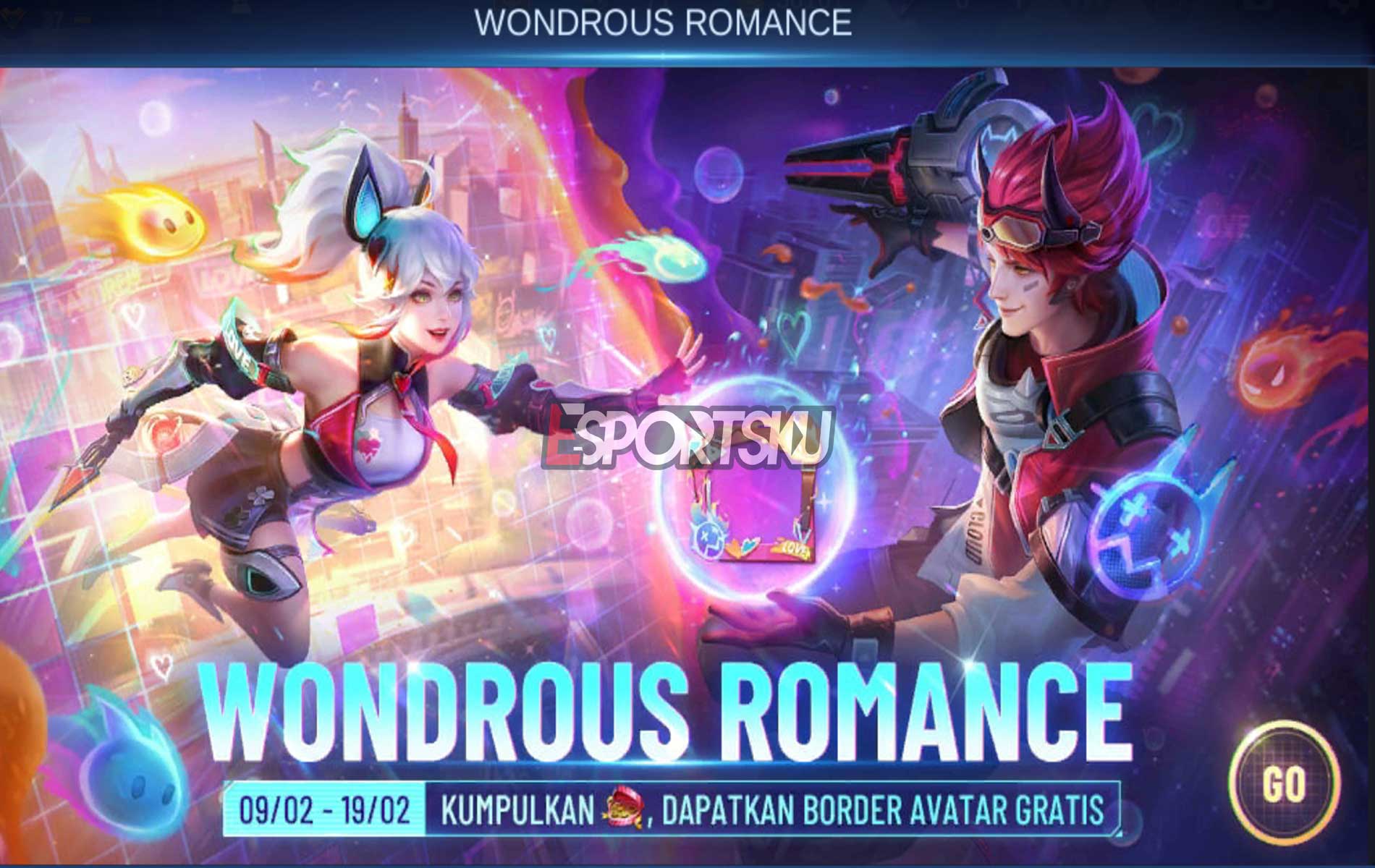 Cara Dapatkan Border Avatar Wondrous Romance Mobile Legends (ML ...