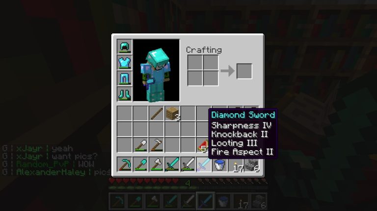 Enchanment Sharpness Minecraft, Senjata Tajam! – Esportsku