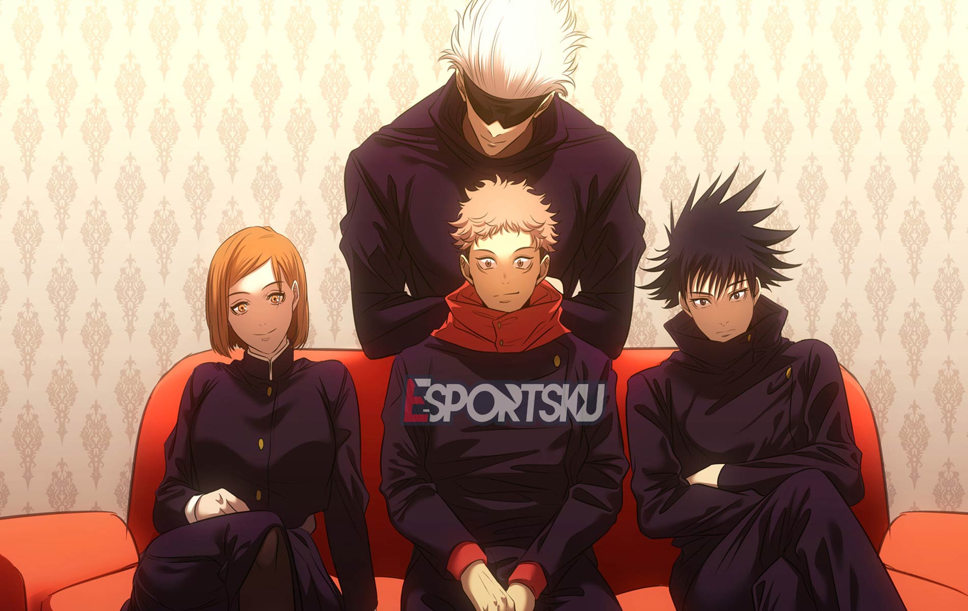 Gameplay Skin Gojo, Yuji, Megumi dan Nobara Mobile Legends (ML) – Esportsku