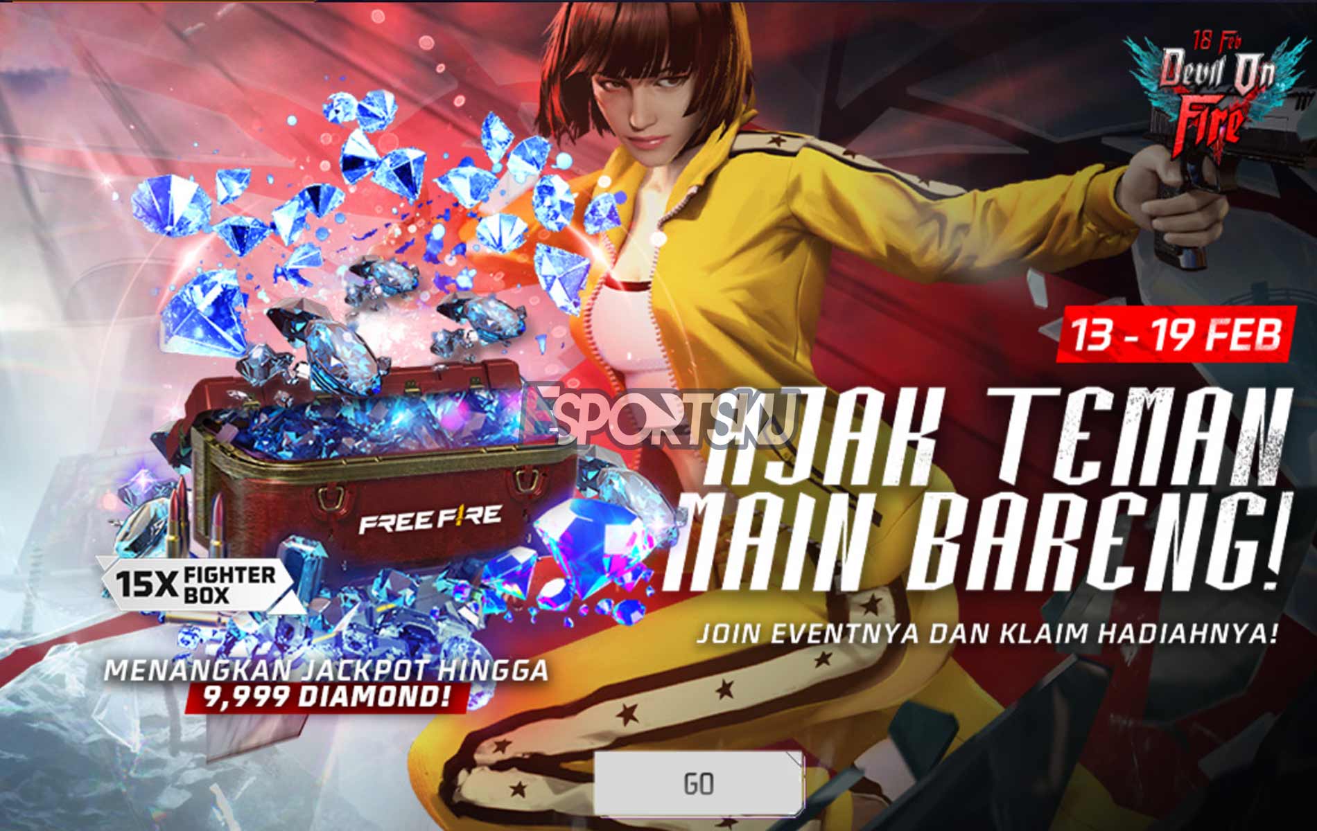 Gratis 9999 Diamond Devil May Cry di Free Fire (FF) – Esportsku