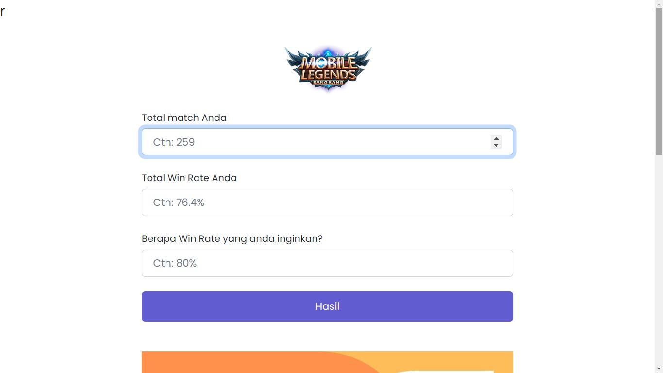 Calculator WR ML Johsteven.github at Countwr.com, Here's How! - Esports