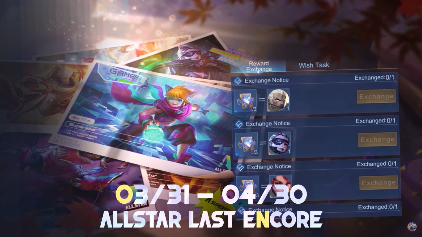 7 Skin ALLSTAR MLBB 2024, Last Encore Mobile Legends (ML) – Esportsku