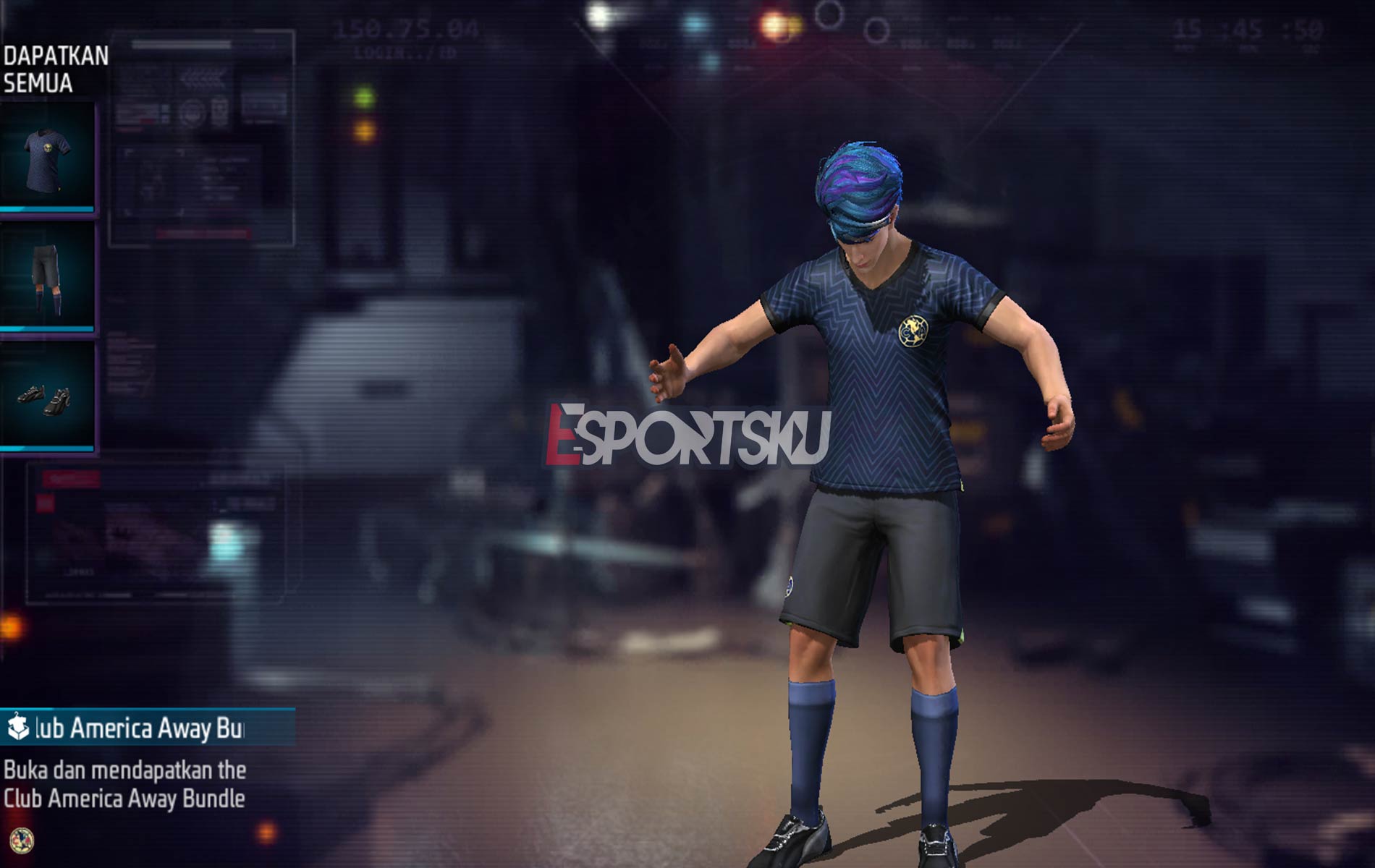 Cara Dapatkan Bundle Club America Away Free Fire (FF) – Esportsku