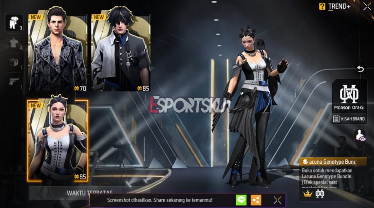 Cara Dapatkan Bundle Void dan Lacuna Genotype Free Fire (FF) – Esportsku