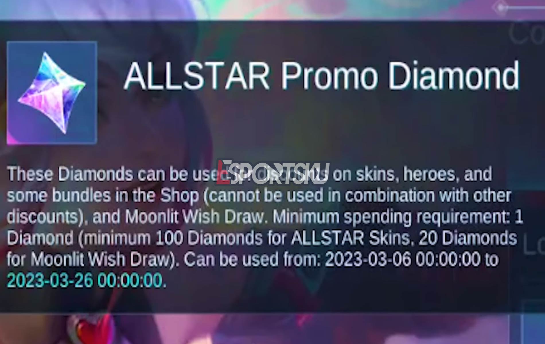 Cara Farming Point Promo Diamond Mobile Legends (ML) – Esportsku