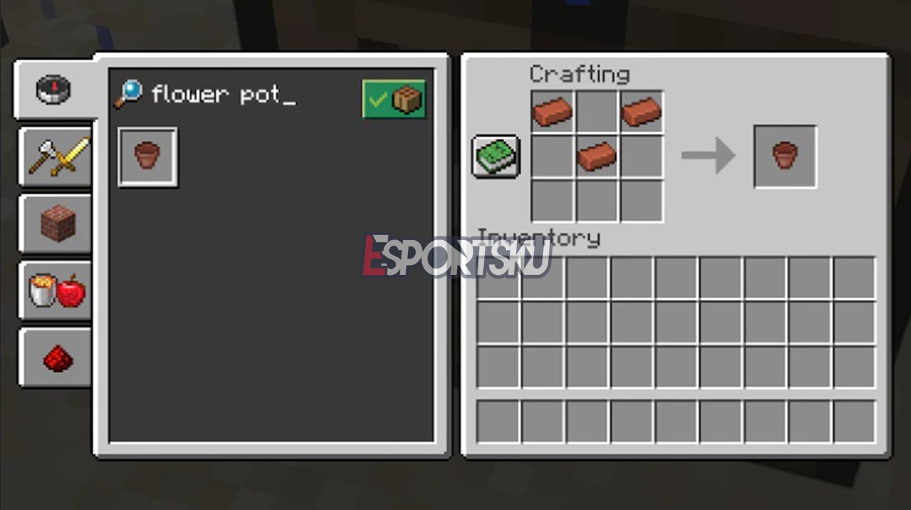 Cara Membuat Pot Bunga di Minecraft – Esportsku