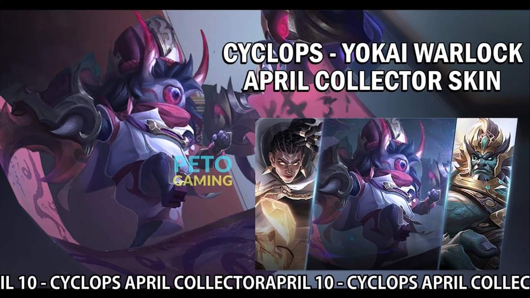 Tanggal Rilis Skin Collector Cyclops Yokai Warlock Mobile Legends (ML ...