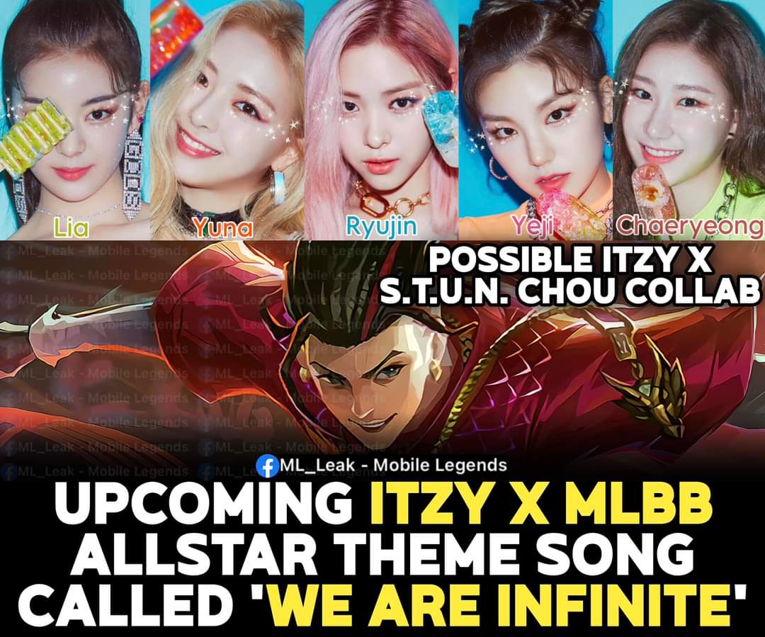 ITZY X Skin S.T.U.N. Chou Collab In Mobile Legends (ML) - Esports