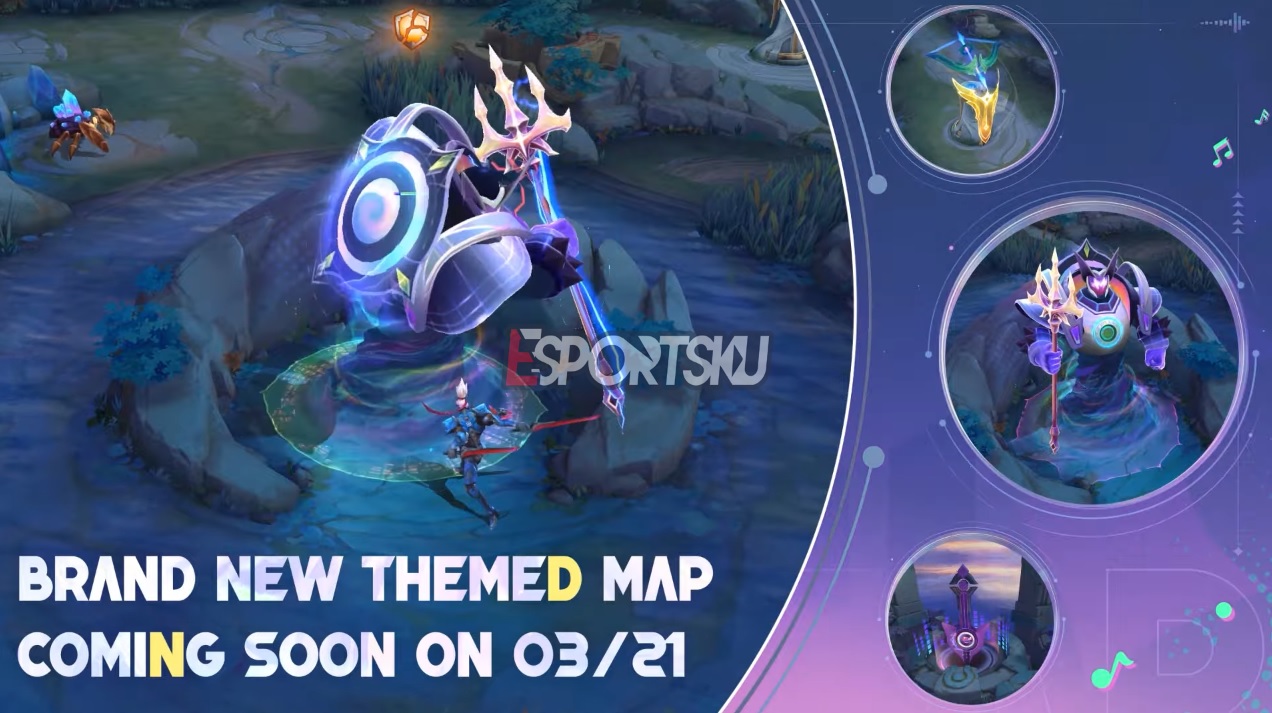Cara Menggunakan Map Harmonia Mobile Legends (ML) – Esportsku