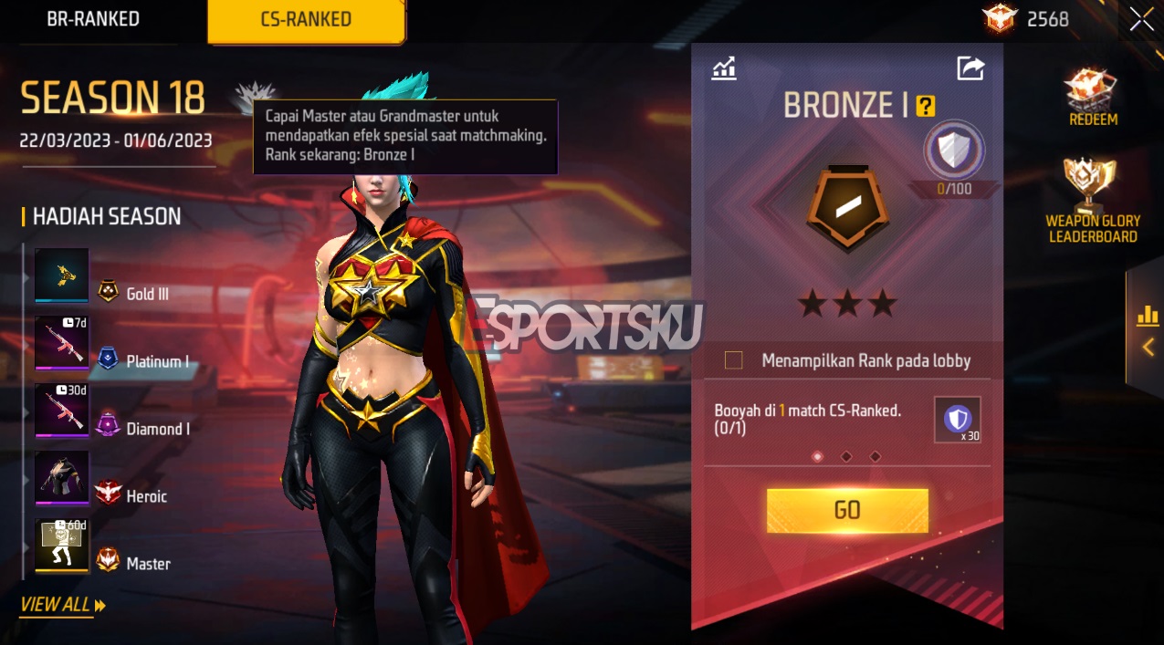 Medal Rank Free Fire (FF), Apa Itu? – Esportsku