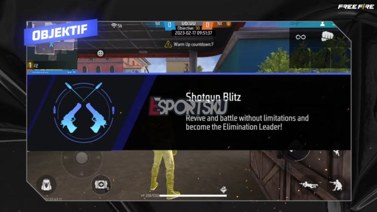 Mode Shotgun Blitz Free Fire (FF), Hanya Pakai Shotgun! – Esportsku