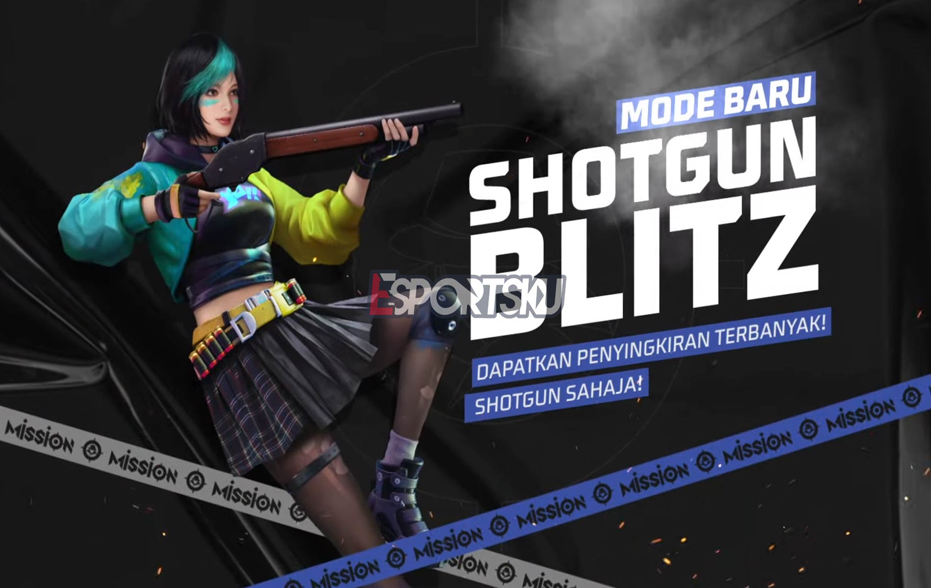Mode Shotgun Blitz Free Fire (FF), Hanya Pakai Shotgun! – Esportsku