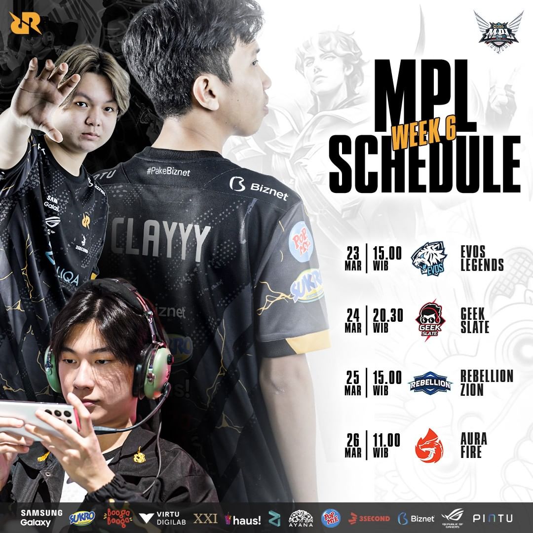 Jadwal Rematch RRQ VS AURA Fire MPL ID Season 11 Mobile Legends – Esportsku