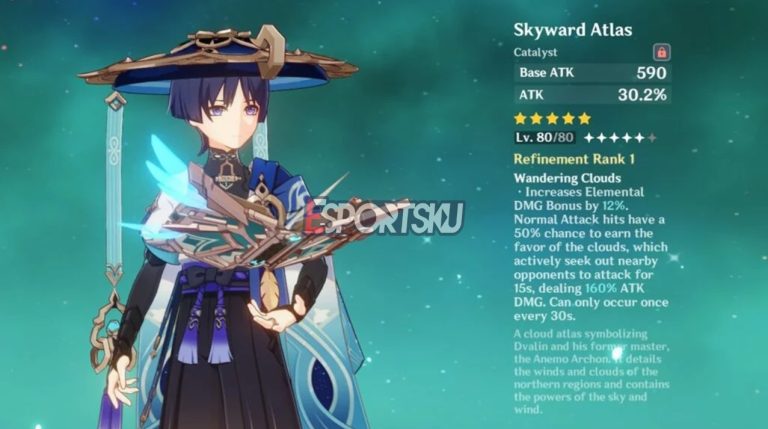 Senjata Skyward Atlas Genshin Impact: Penjelasan dan Karakter yang ...