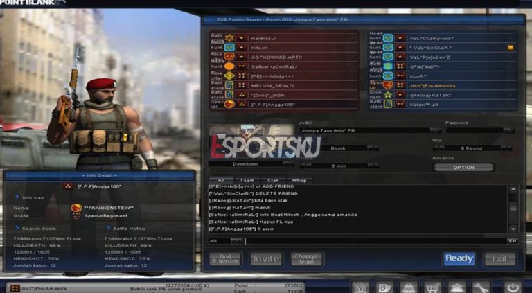 Siapa Itu JinX*|Pro Amanda? Pemain Legend Point Blank! – Esportsku