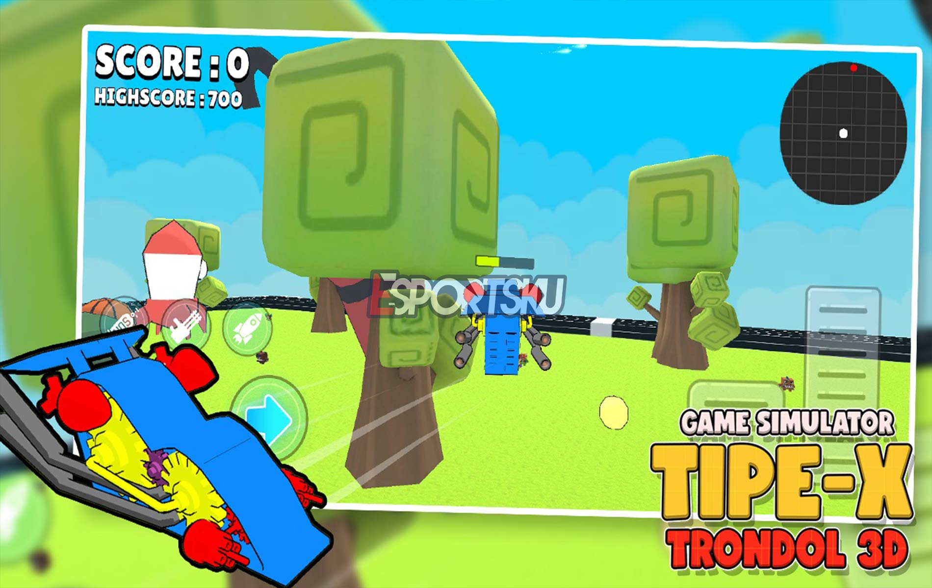 Simulator Game Tipe X Trondol 2023 – Esportsku
