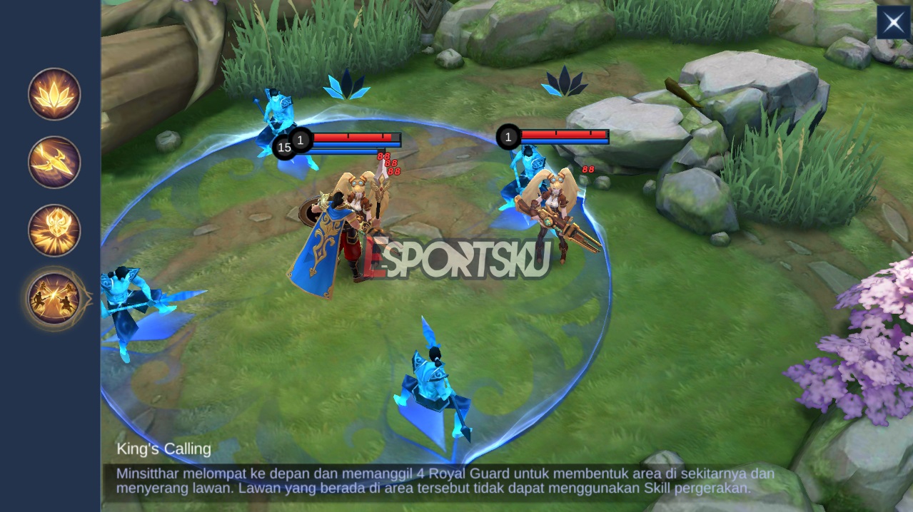 Skill Minsitthar Revamp Mobile Legends (ML), Franco Kedua! – Esportsku