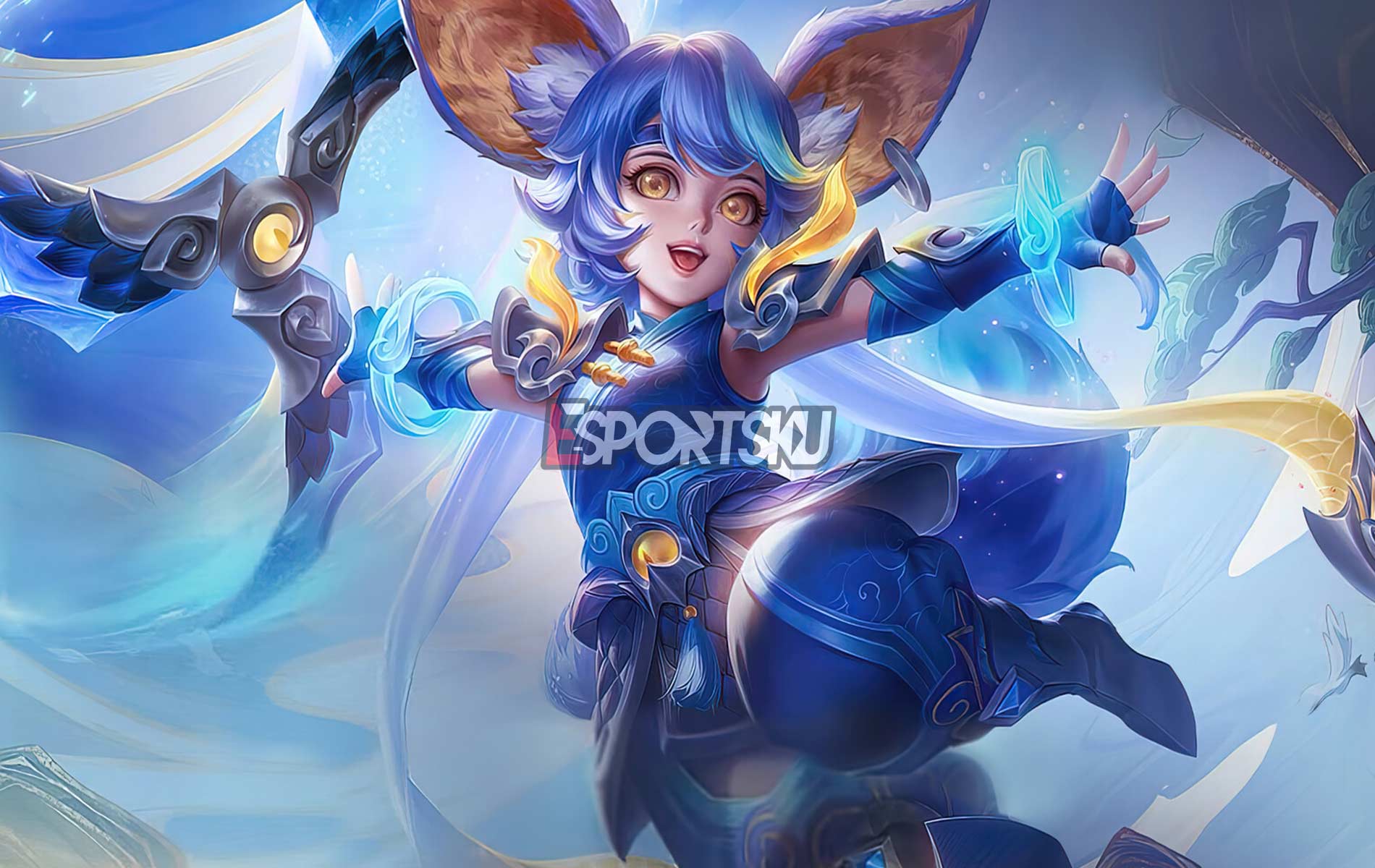 Appearance of Skin Collector Nana Aqua Pura Mobile Legends (ML) - Esports