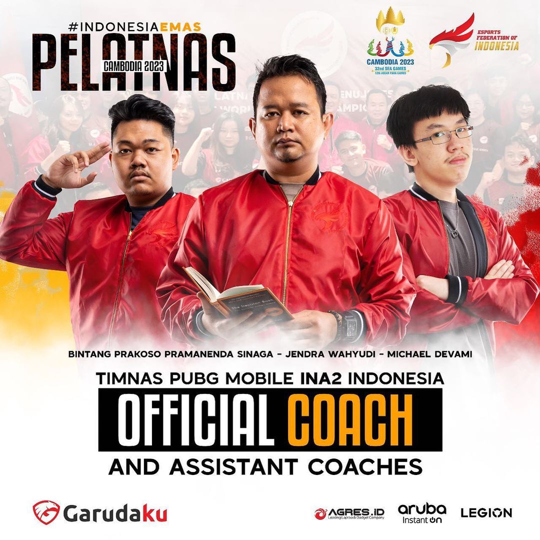 Full Roster Timnas PUBG Mobile Indonesia Sea Games 2023 – Esportsku