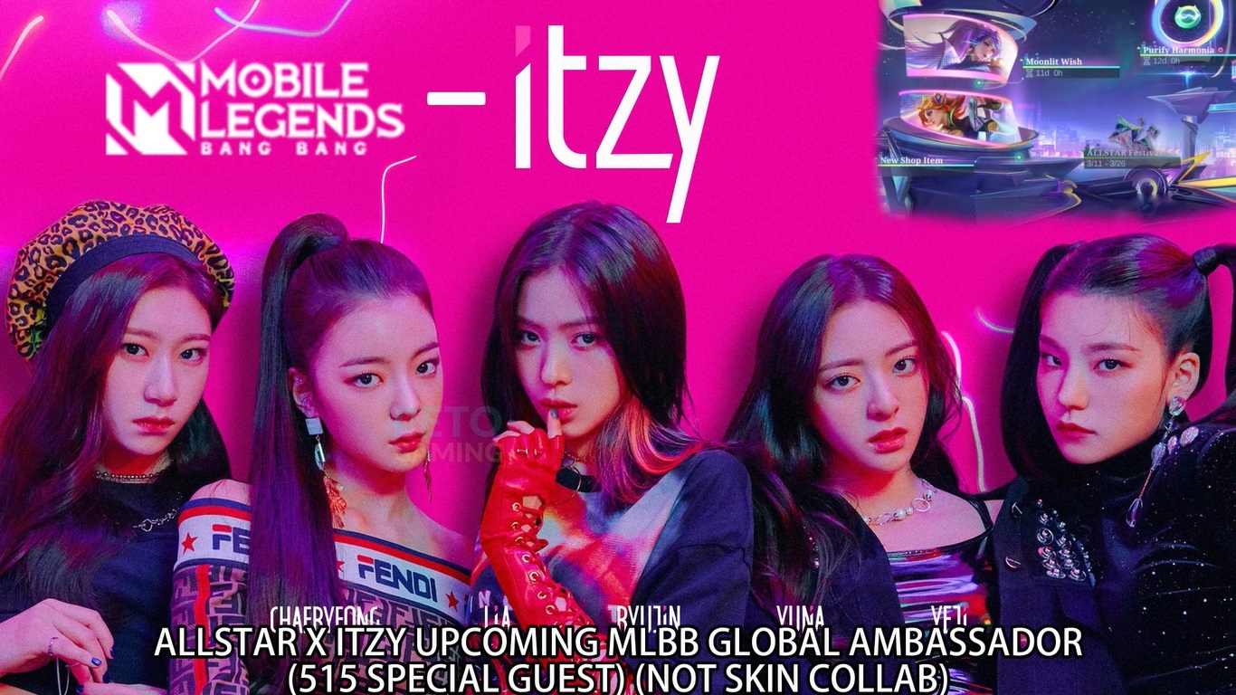K-Pop Girlband ITZY Kolab Dengan Game Mobile Legends (ML)? – Esportsku