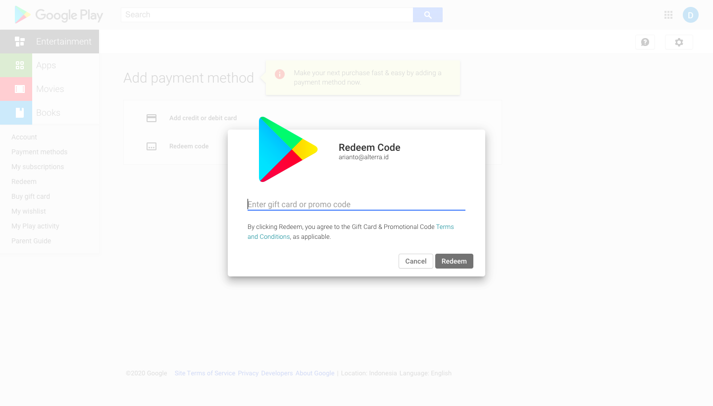 800 Kode Redeem Google Play Gratis – Esportsku