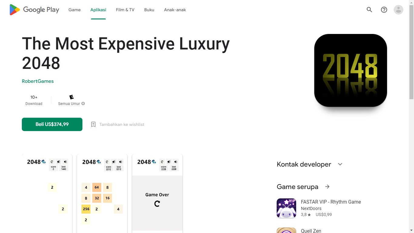 5 Game Paling Mahal Di Android, Pembeli Gamer Sultan! – Esportsku