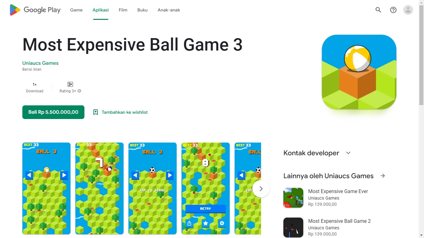5 Game Paling Mahal Di Android, Pembeli Gamer Sultan! – Esportsku