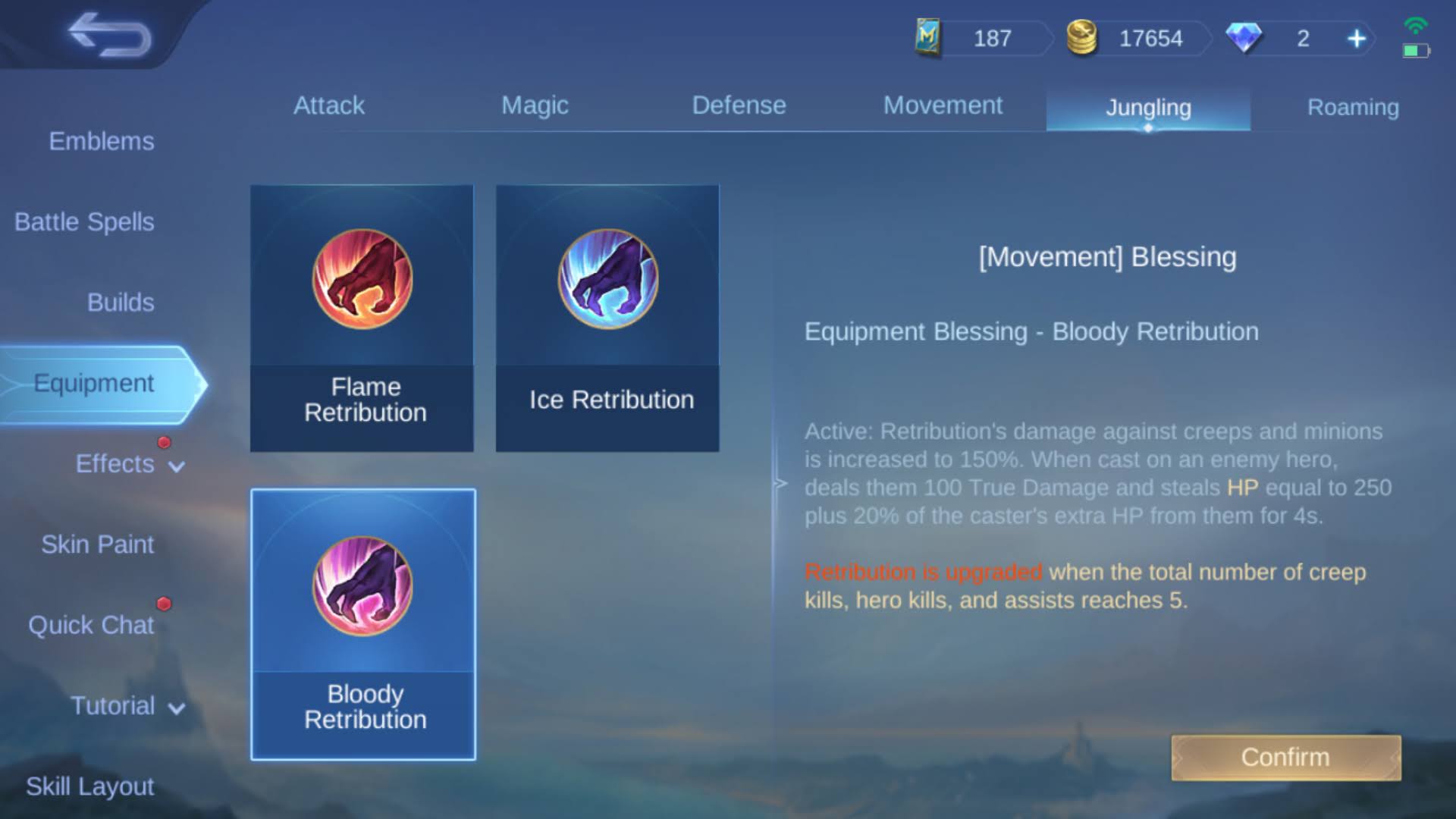 Functions & Differences of Flame, Ice and Bloody Retri Effects in ...
