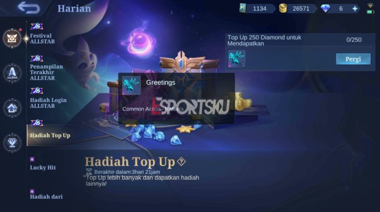 Cara Dapatkan Action Emote Greetings Mobile Legends (ML) – Esportsku