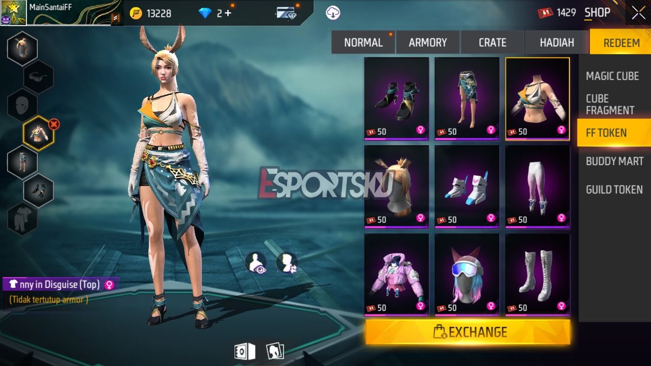 Cara Dapatkan Bundle Bunny in Disguise Free Fire (FF) – Esportsku