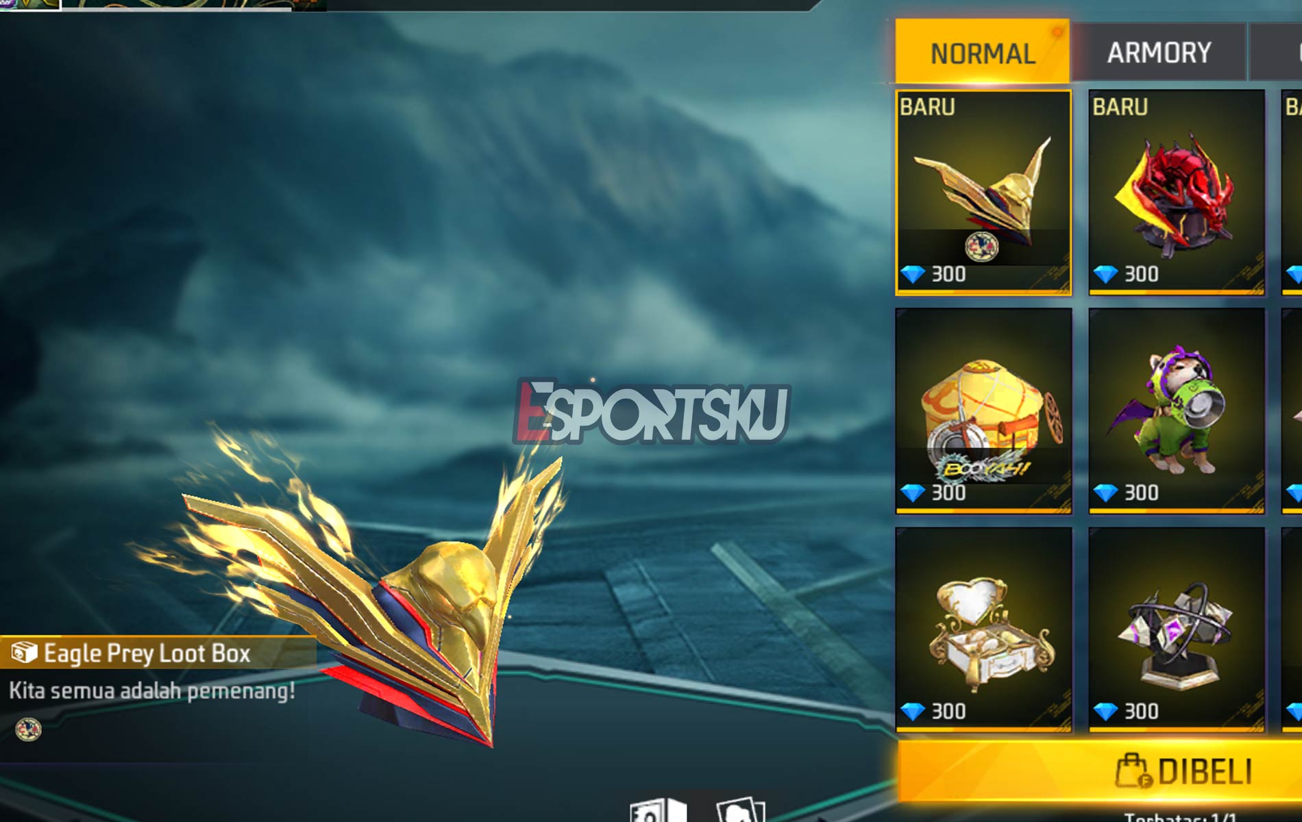 Cara Dapatkan Eagle Prey Loot Box Free Fire (FF) – Esportsku