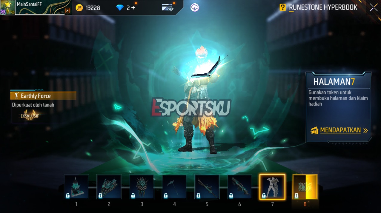 How to Get the Earthly Force Emote Free Fire (FF) - Esports