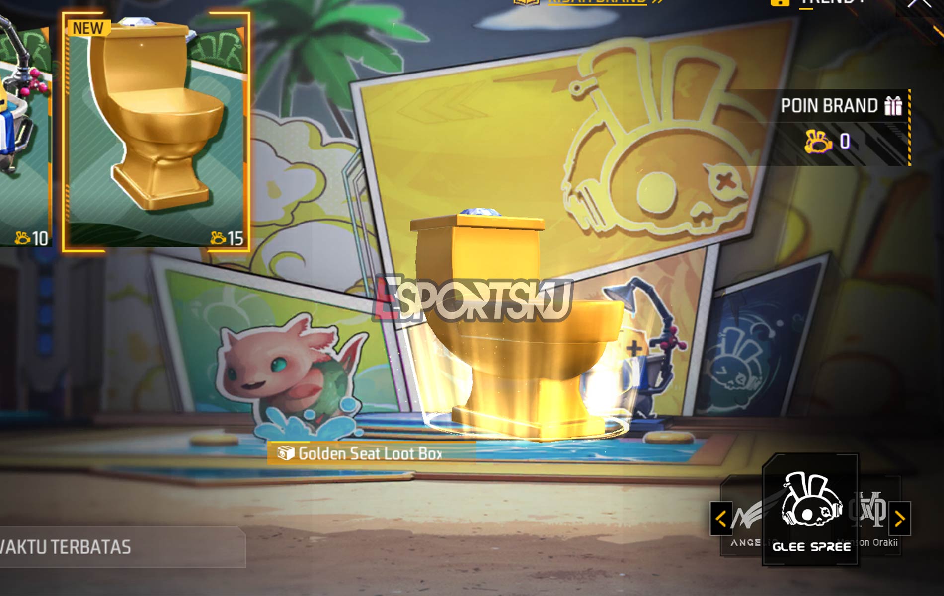 Cara Dapatkan Golden Seat Loot Box Free Fire (FF) – Esportsku