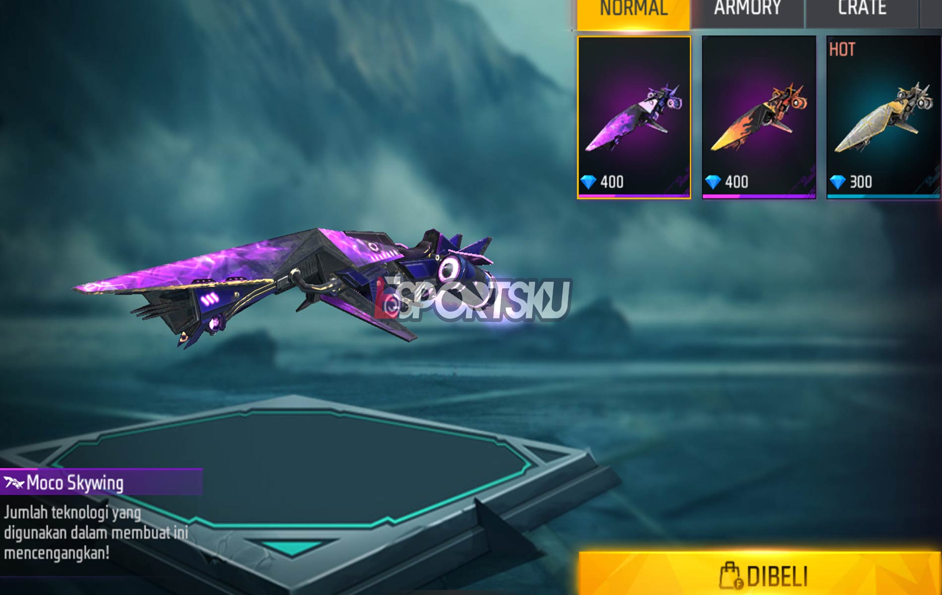 Cara Dapatkan Moco Skywing Free Fire (FF) – Esportsku