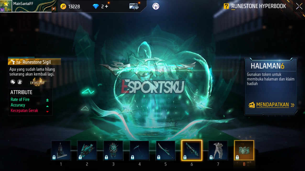 How To Get The Groza Runestone Sigil Skin Free Fire (FF) - TrendRadars