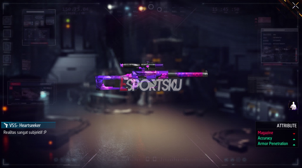 How to Get Groza Skin and VSS Heartseeker Free Fire (FF) - Esports